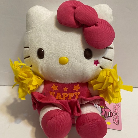 Sanrio | Toys | Sanrio Hello Kitty Happy Plush55 Tallnew With Tag ...